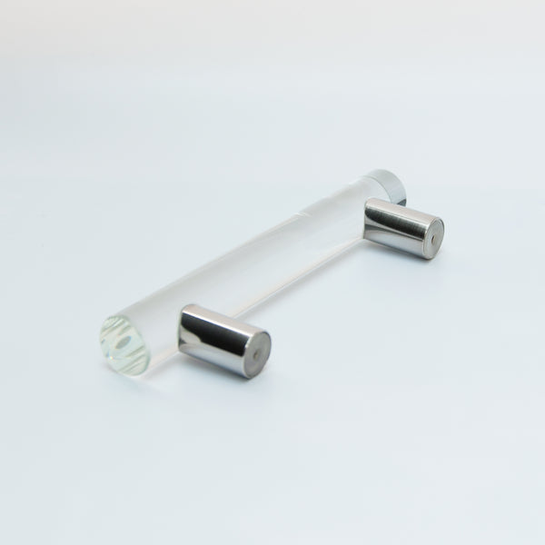 Weyland Glacier Clear Glass T Bar Handle – Weyland - Incorporating ...